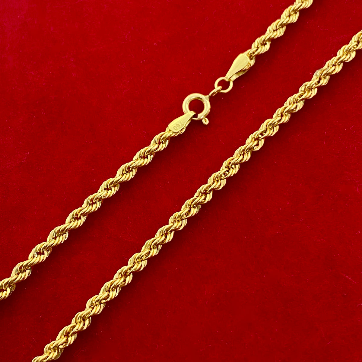 18K Real Gold Rope Chain 1 – Embellish Gold Jewelry & Diamond