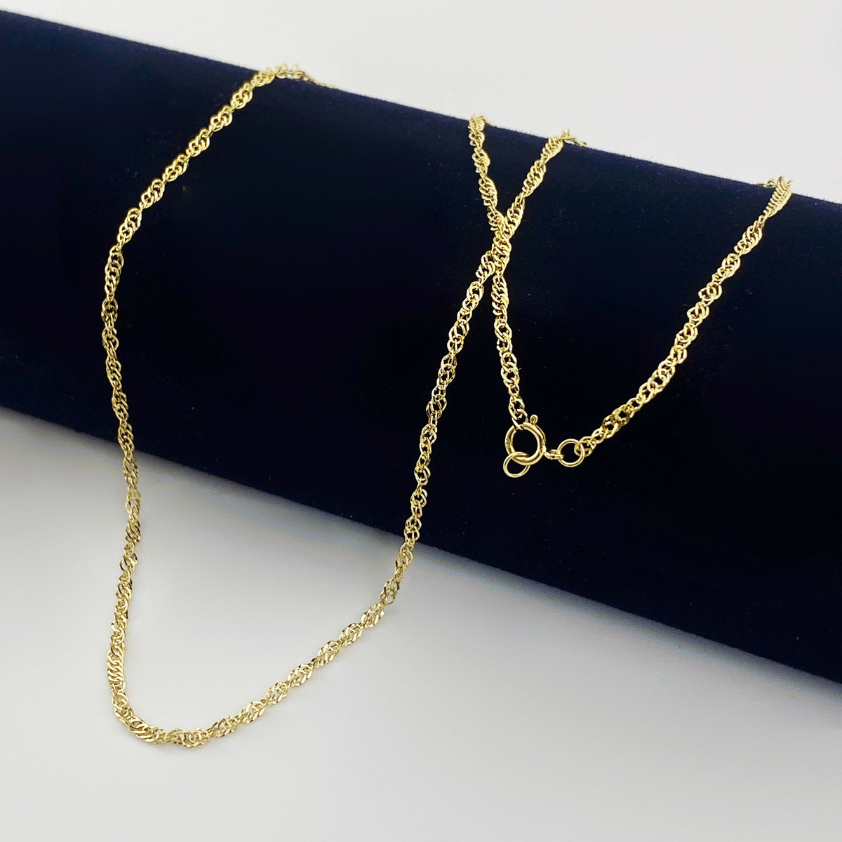 18K Real Gold Disco Chain – Embellish Gold Jewelry & Diamond