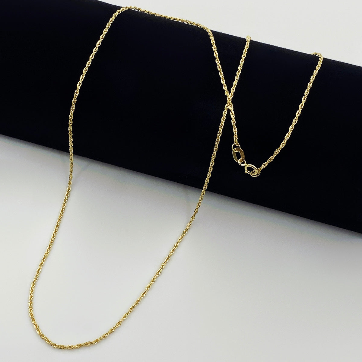 18K Real Gold Rope Chain – Embellish Gold Jewelry & Diamond