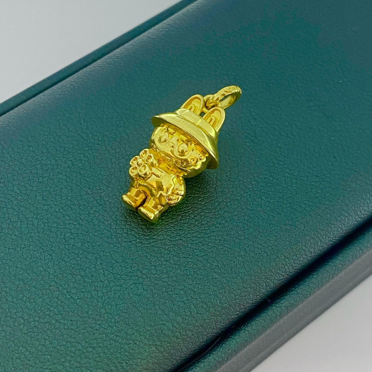 18k Gold labubu Pendant – Embellish Gold